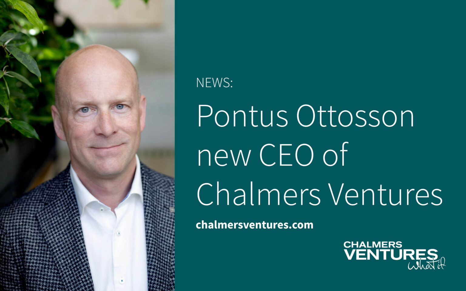 - Chalmers Ventures // Tech Investor & Venture Builder